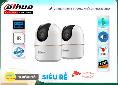 DH-H3AE Camera Wifi Giá Rẻ Xoay 360 3MP Camera Phan Thiết